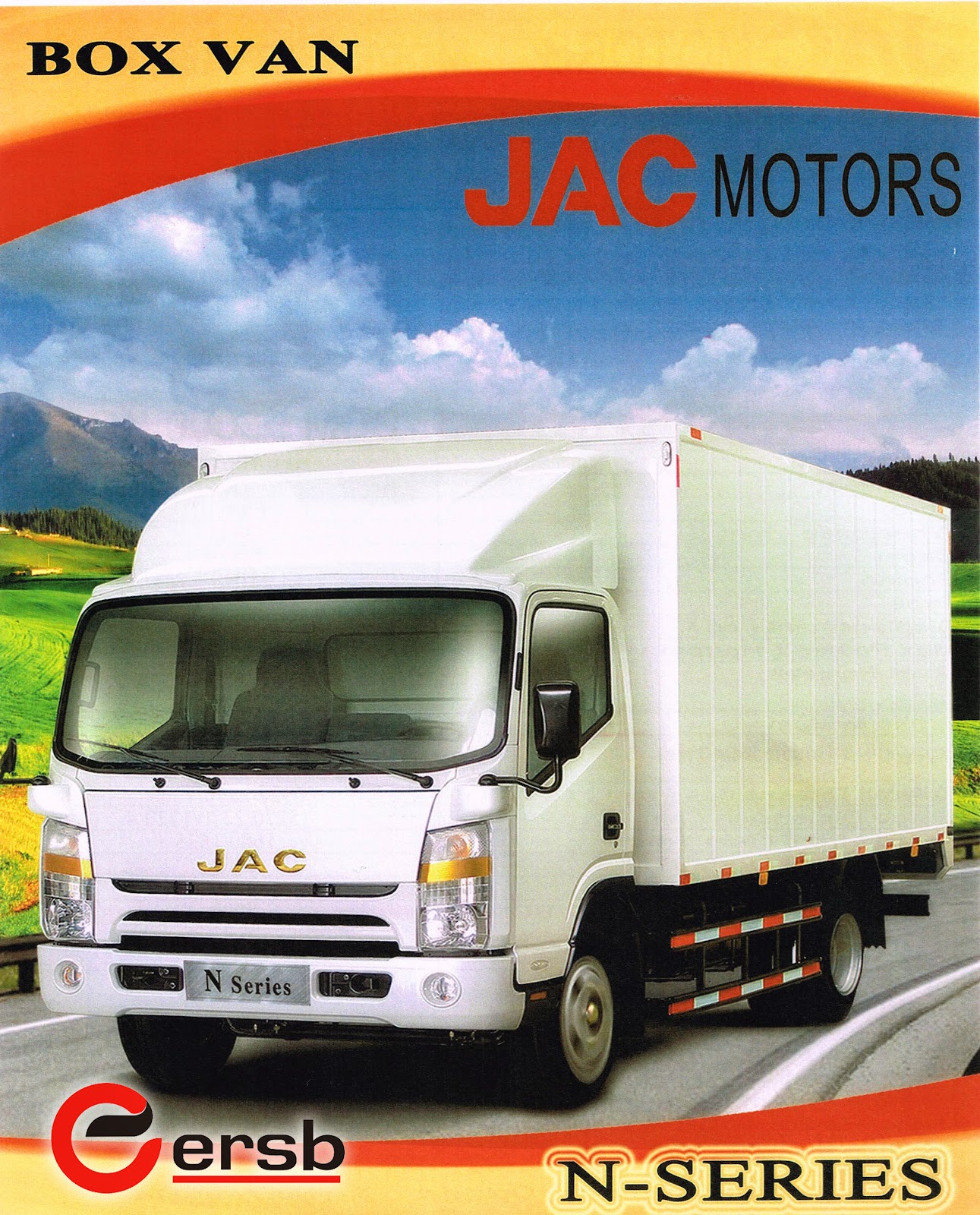 ERSB Trucks & Equipment (M) Sdn. Bhd.: JAC Box Van BDM: 10400KG & 5000KG