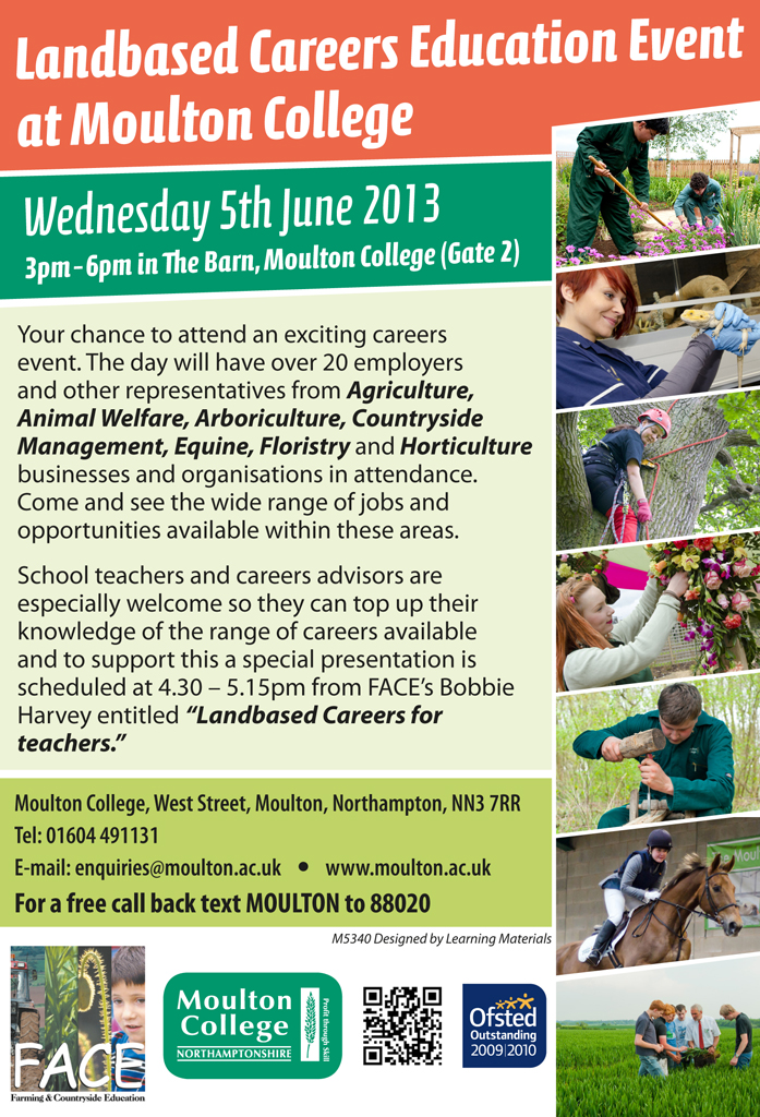 Moulton College Countryside Management: May 2013