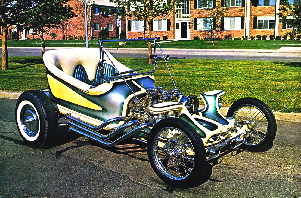 Sixty Four Ever Diecast: 1959 Ed Roth's Outlaw by Hot Wheels