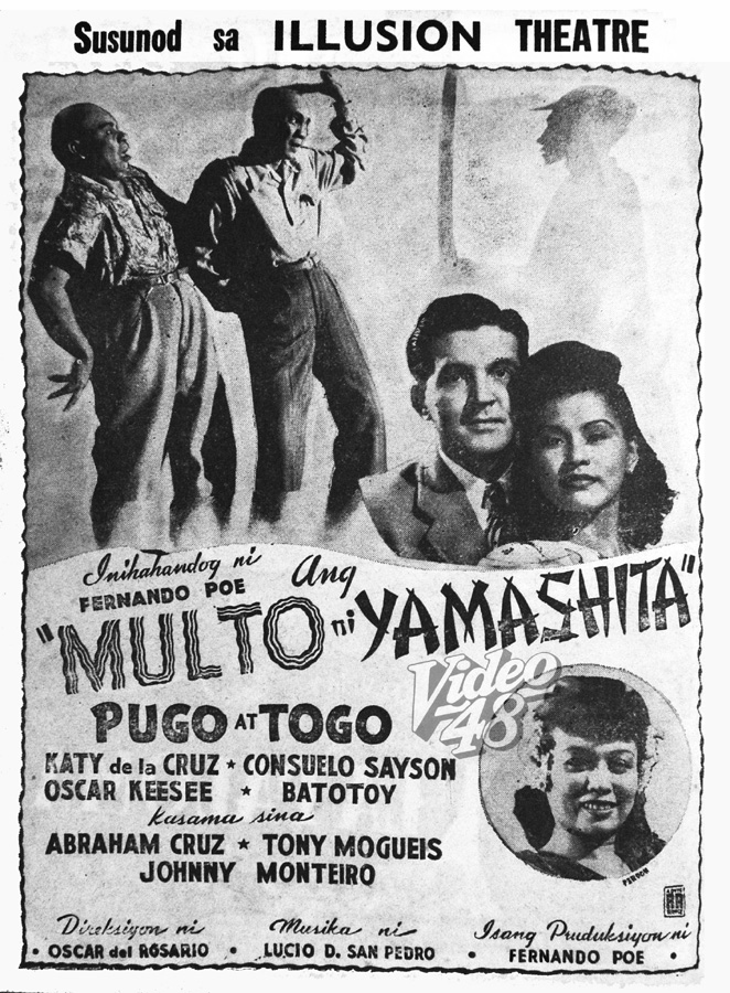 Video 48: POST-WAR TAGALOG MOVIES # 147: PUGO & TOGO, KATY DE LA CRUZ ...