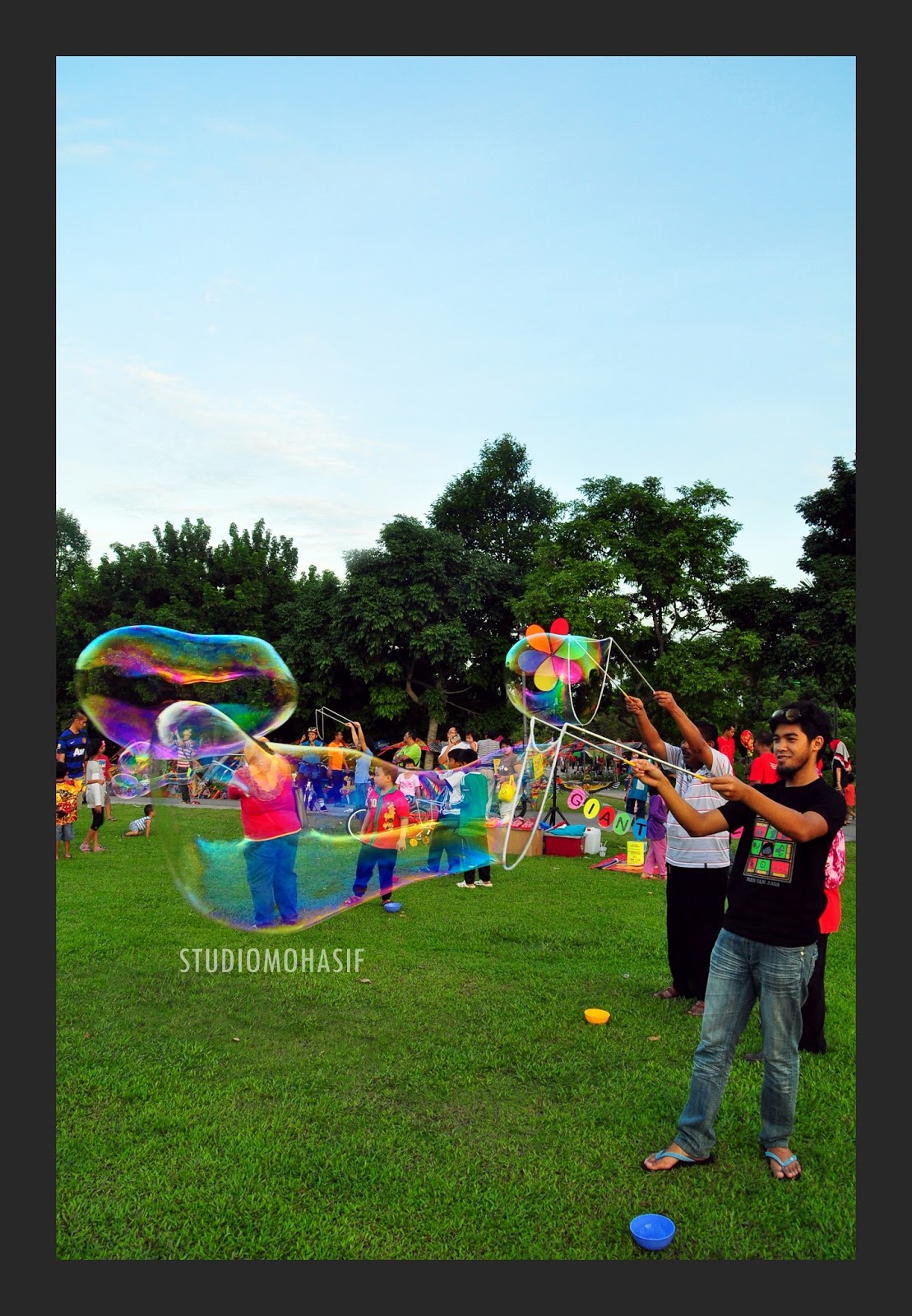 Giant Bubble di Taman Layang-Layang Kepong