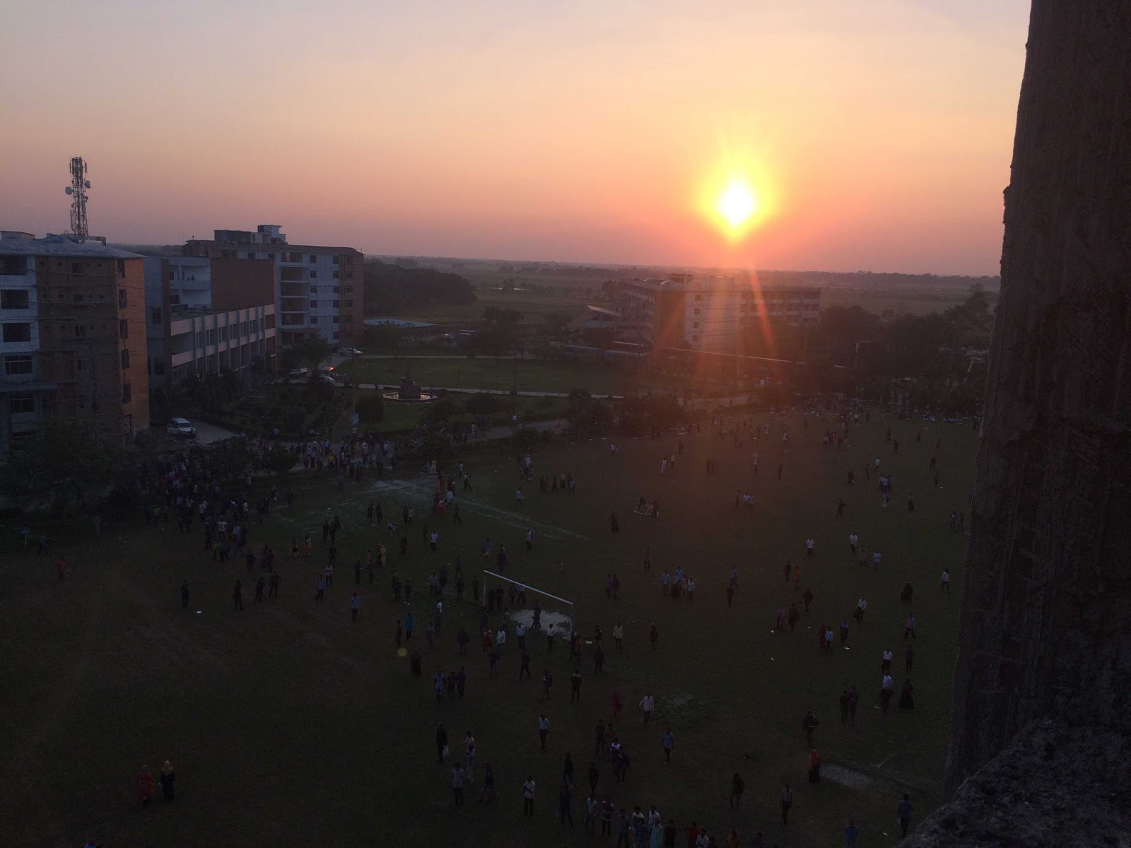 Today is my admission test at Jessore University of Science and ...