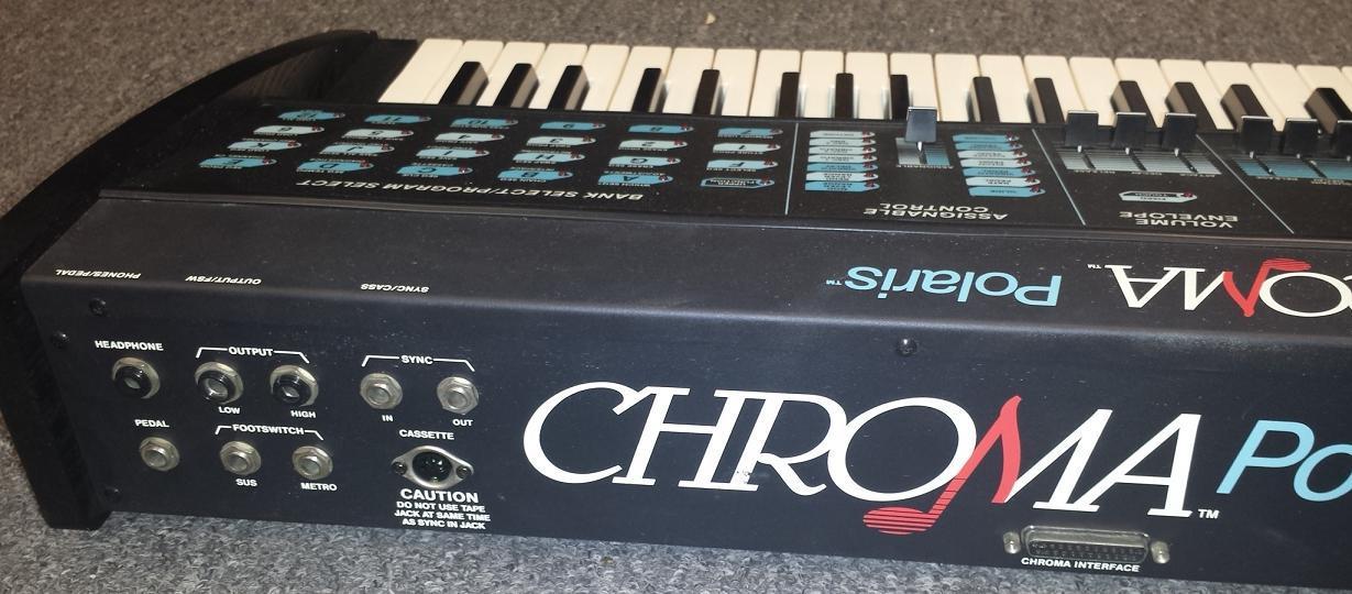 MATRIXSYNTH: FENDER RHODES CHROMA POLARIS SYNTHESIZER MODEL 2123 SN 302306