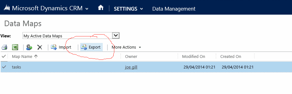 Dynamics CRM - How to Edit a Data Map - Joe Gill