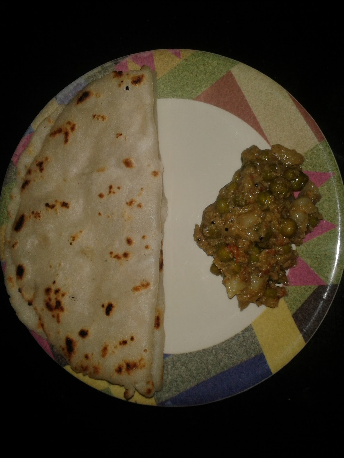 MALINI'S DELIGHTS: PLAIN RICE FLOUR BREAD ( AKKI ROTI)