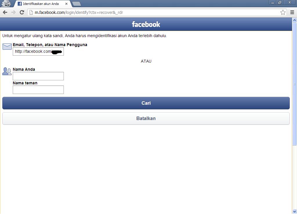 Cara Hack Facebook Tanpa Software 2013 - TNT4all