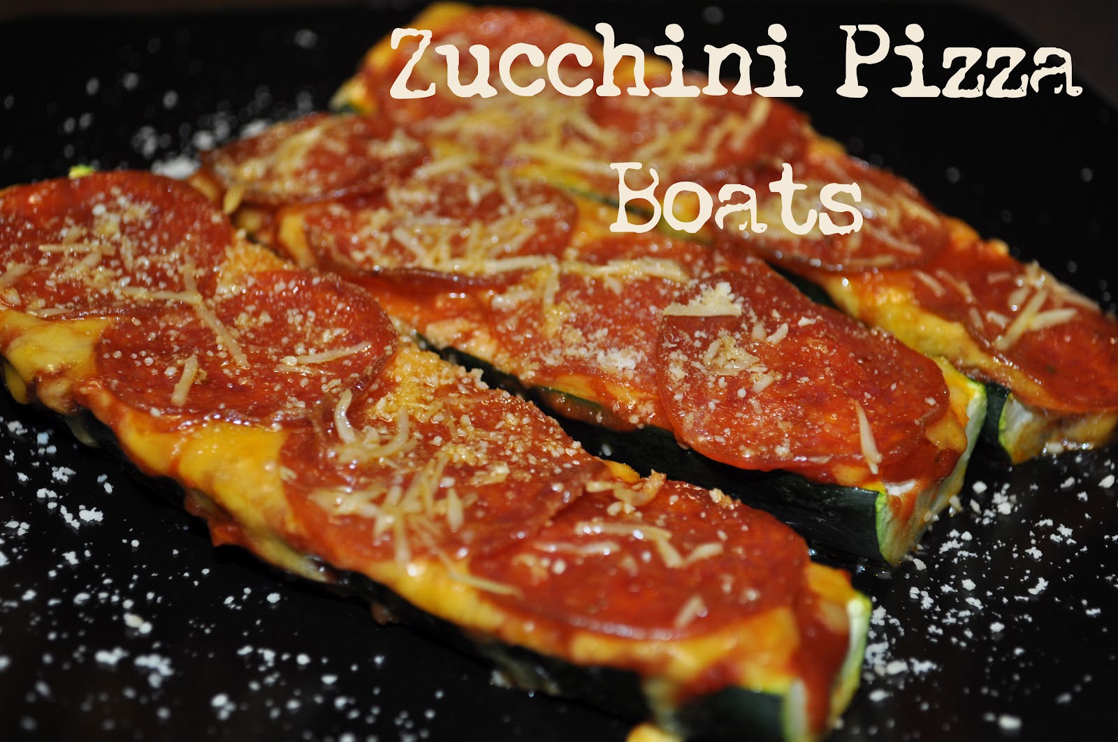Individual Rivalry: Zucchini Pizza Boats