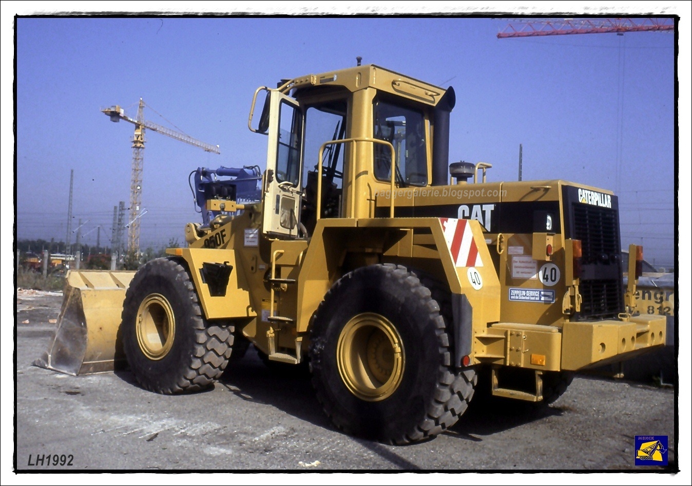 Bagger Galerie Construction Machines: Caterpillar 950F Radlader Wheelloader