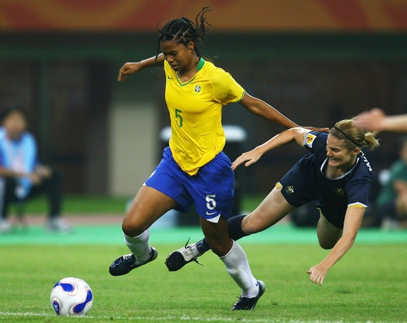 Beautiful Female Football Players: Renata Costa, Brazilian women's ...
