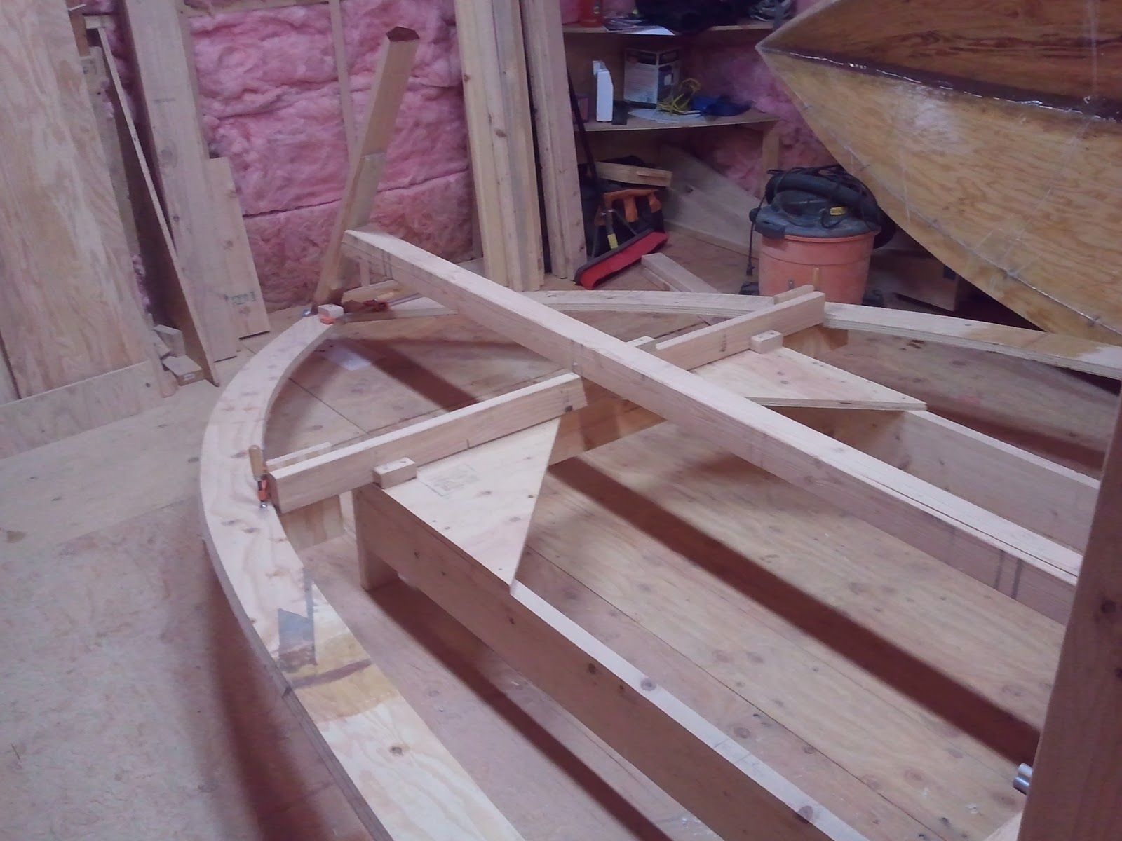 Building a Tolman Skiff: Day 53 - Tying it together