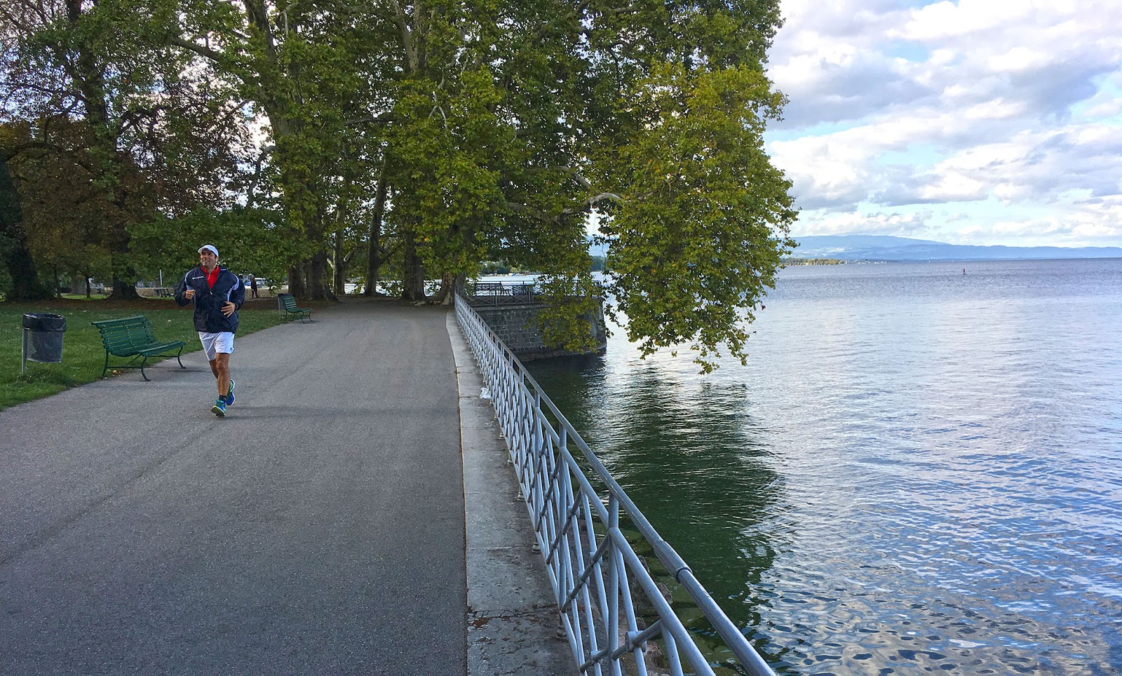 Running Routes: Geneva Rive Droite Running Route
