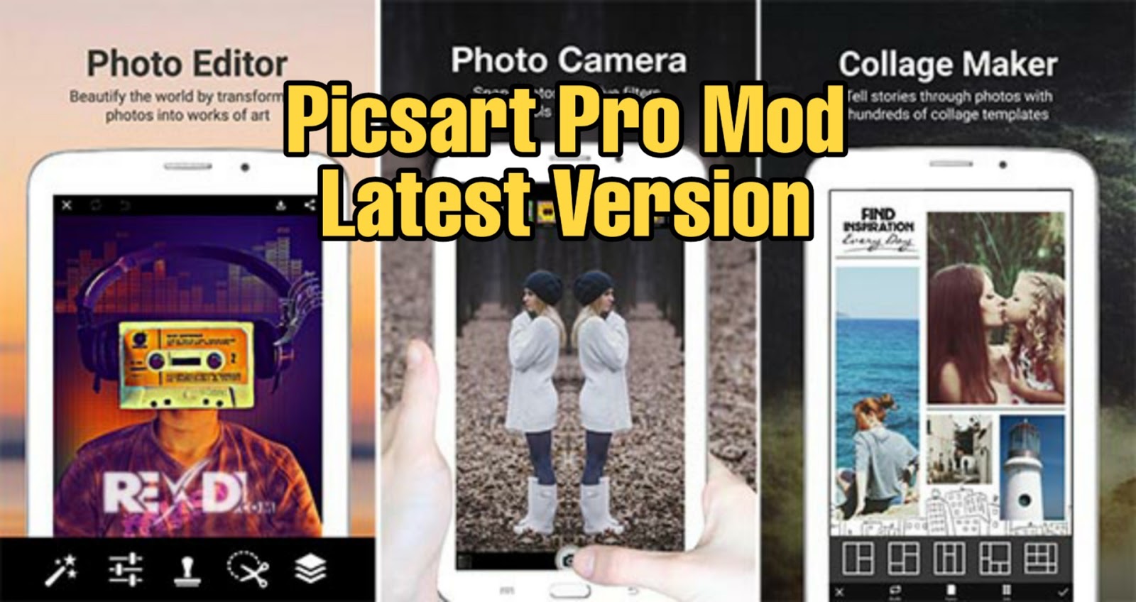 √ Picsart Pro Mod 11.7.1 Premium + Full Unlocked Final - Rxdl