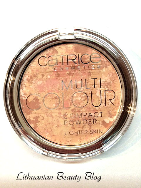 Catrice Multi Colour Compact Powder veido pudra, spalva 010 Rose Beige ...