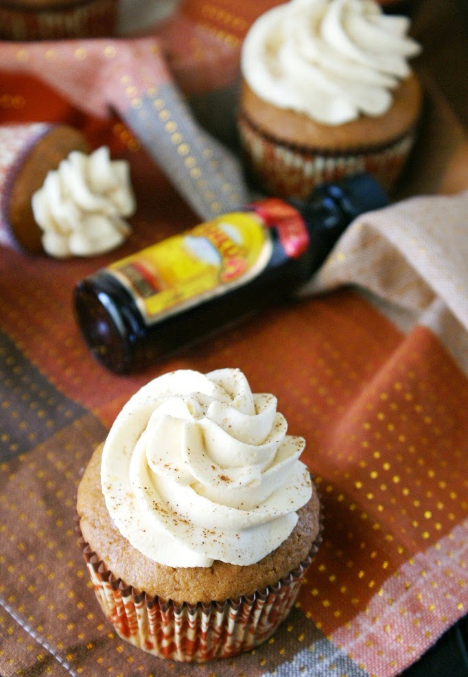 Pumpkin Kahlua Cupcakes - simple cooking, recipe