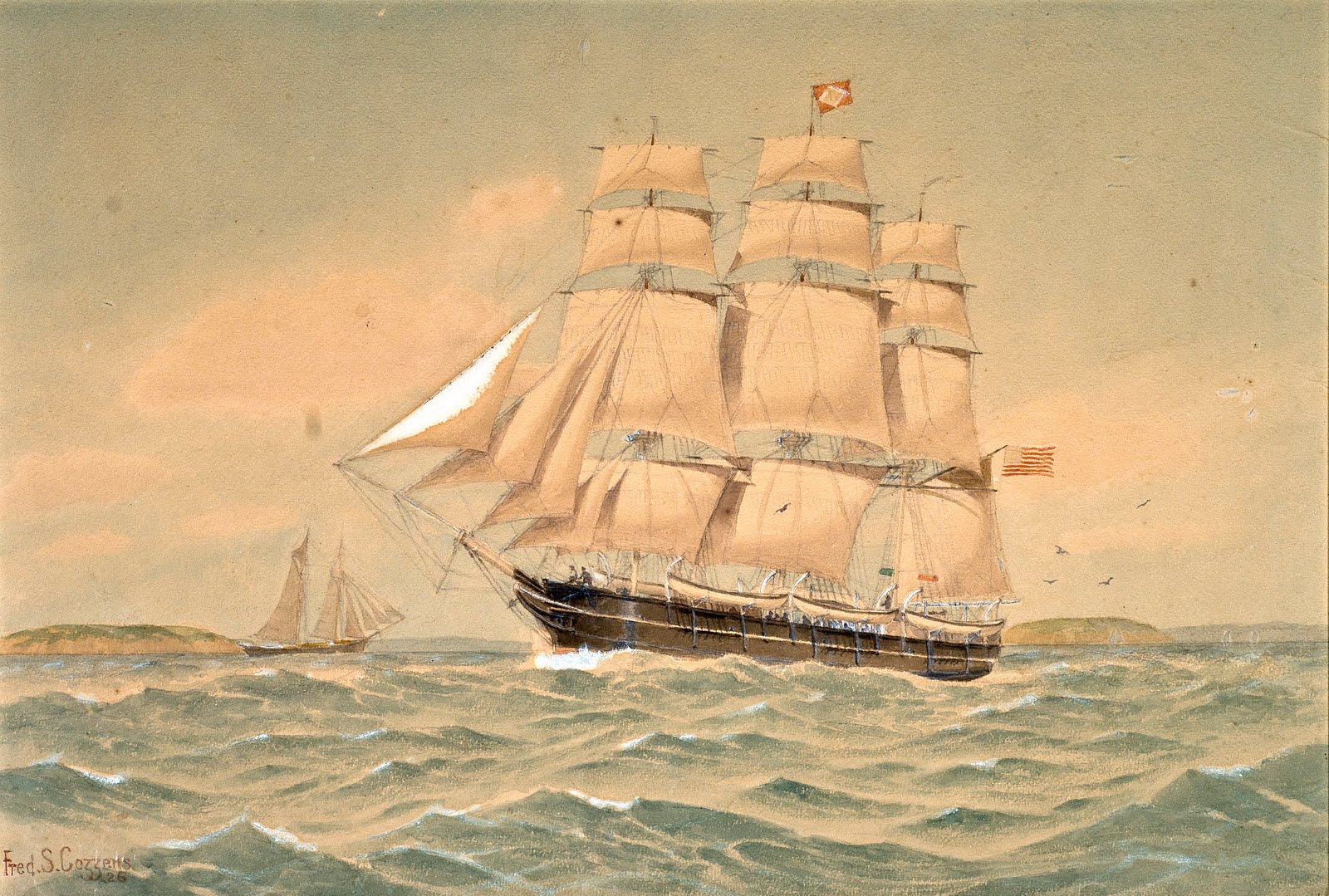 News From the Collections: New CHARLES W. MORGAN Painting for the ...