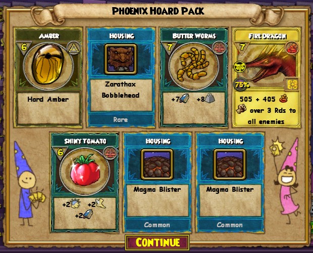 Stars of the Spiral: New Phoenix Packs From Wizard101!