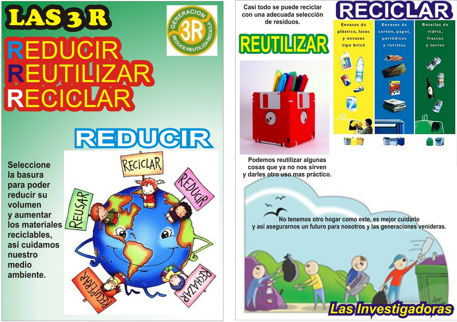 Los Deliciosos Alimentos: LAS 3 ERRES