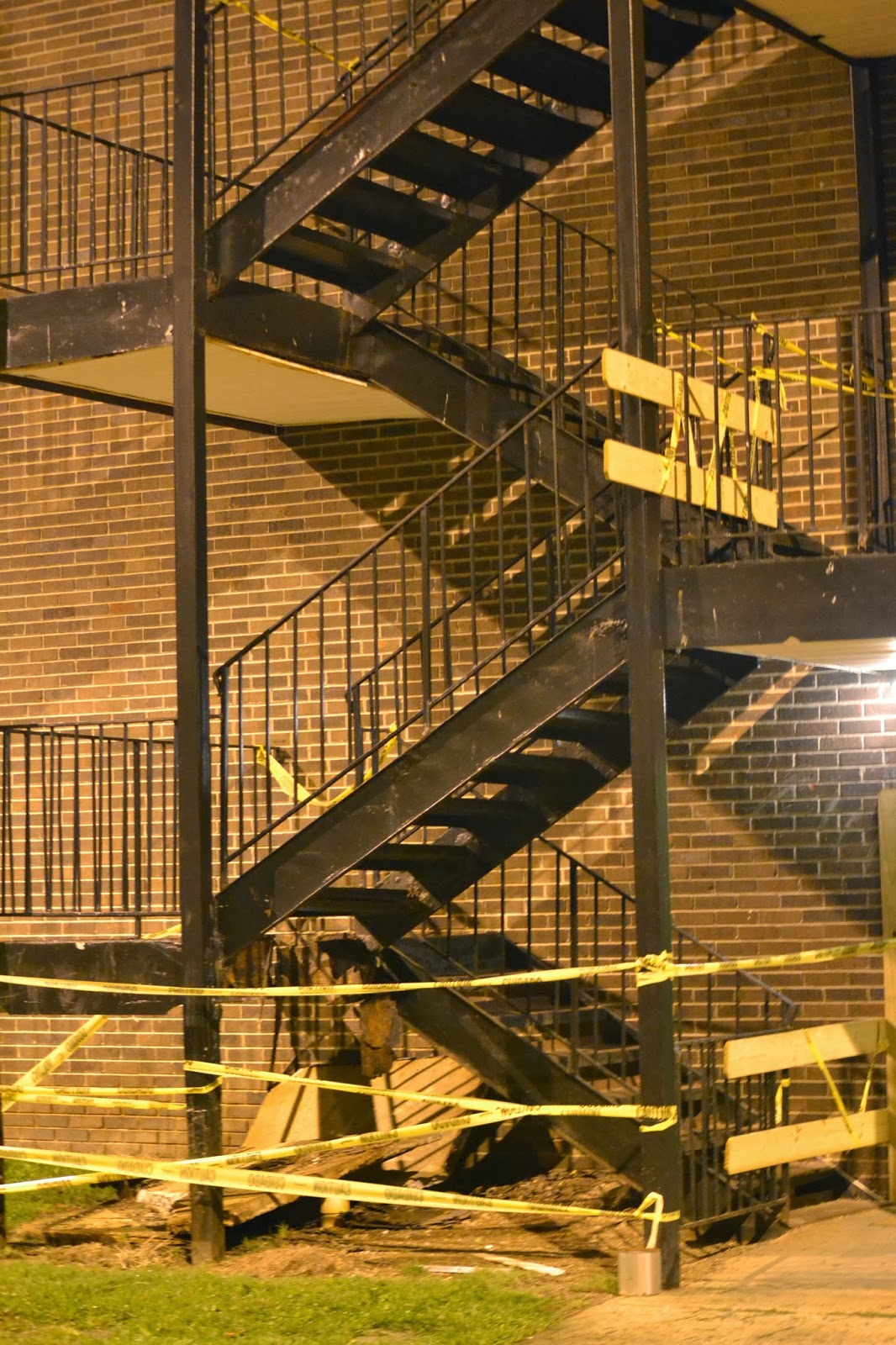 Neighbor 2 Neighbor: Back Stairs Collapsed