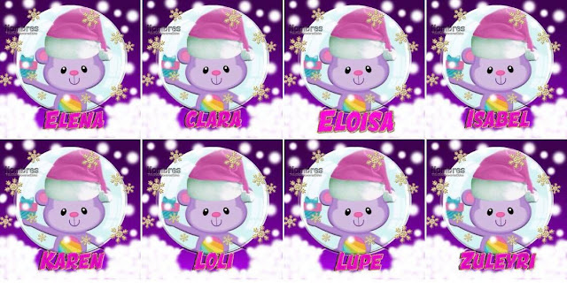 Esfera Navideña con Nombres1