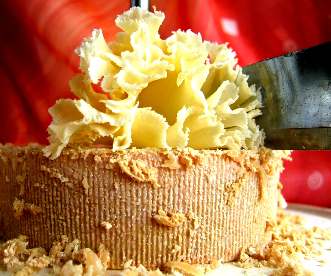 Flores de queso… Tête de Moine