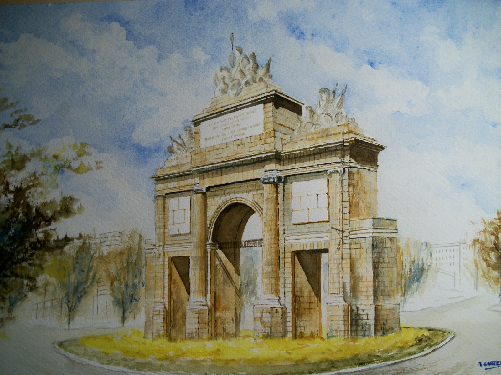 R.CASTEX.MIS ACUARELAS.MIS BARCOS.Y MIS MARINAS.