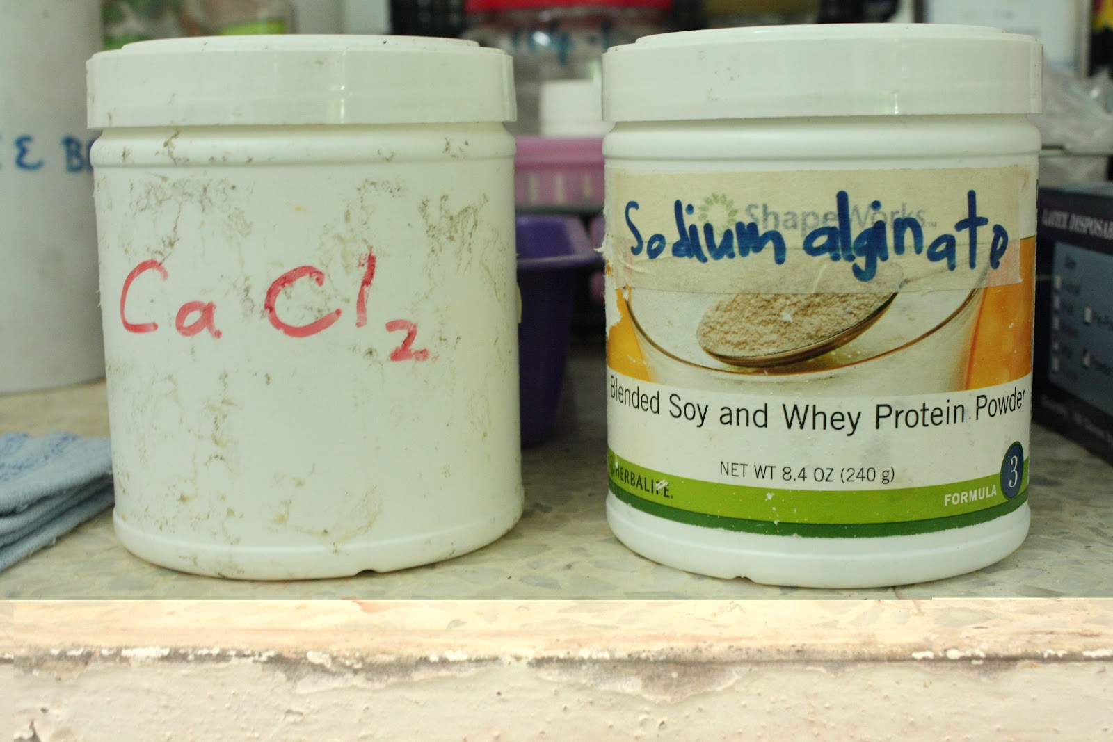 Plankton Research Laboratory: Alginate Beads (Immobilised algae)