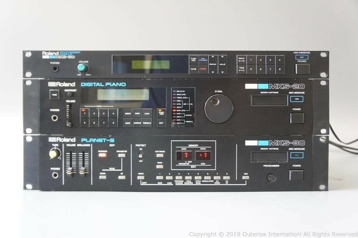 MATRIXSYNTH: Roland MKS Series Full set - Perfect working Nice Condition