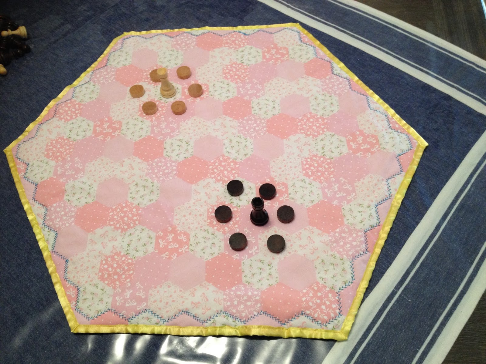 Faith and Felt Obsession: Sew a Hexagonal Game Board