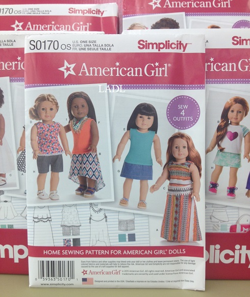 Living A Doll's Life : AG Simplicity Patterns + New Learn to Sew Sets ...