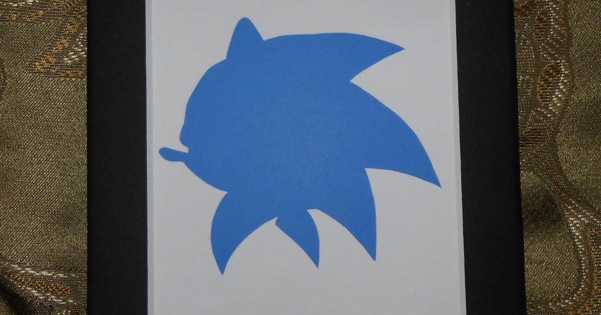 Jeff Ellison Art: Sonic the Hedgehog silhouette