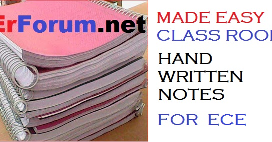 [PDF] Made Easy Classroom Notes of ECE For GATE, IES , PSUs and Other ...