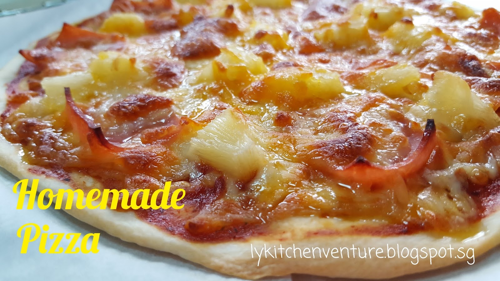 LY's Kitchen Ventures: Homemade Pizza