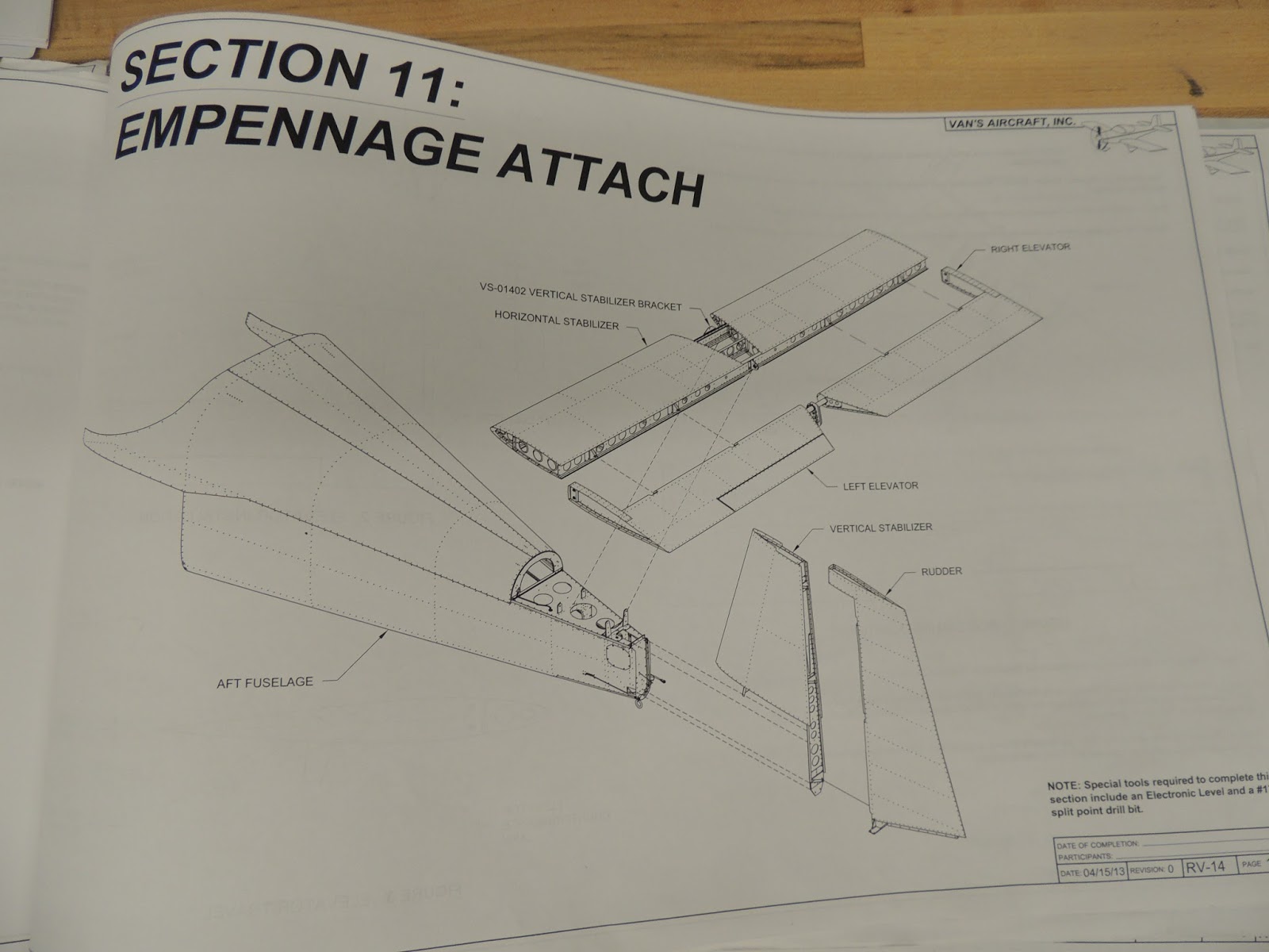 Shawn's RV-14 Build: Empennage Attach - Dec 2016 (COMPLETE)