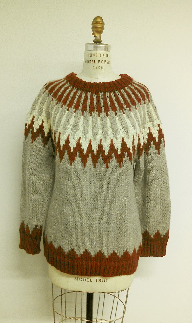 A Vintage Ramble: Vintage Handknit and Classic Pattern Sweaters: The ...