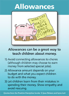 Positive Discipline: Allowances Can Teach the Life Skill of Money ...