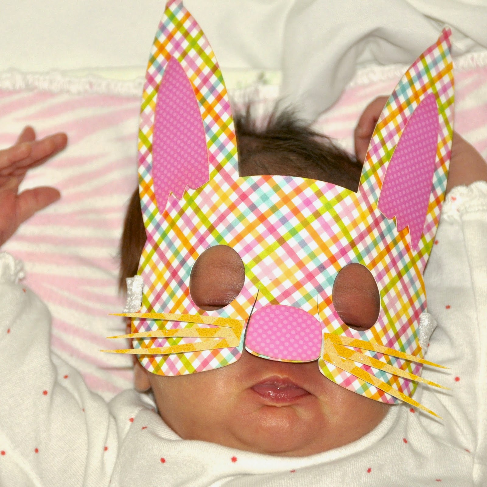 Doodlebug Design Inc Blog: Springtime Collection: Bunny Mask Kids Craft