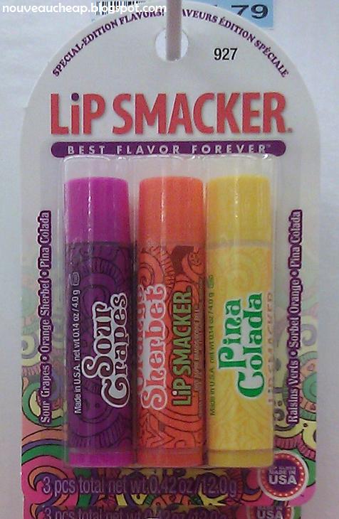 Spotted: Lip Smacker Special Edition Flavor Trios | Nouveau Cheap