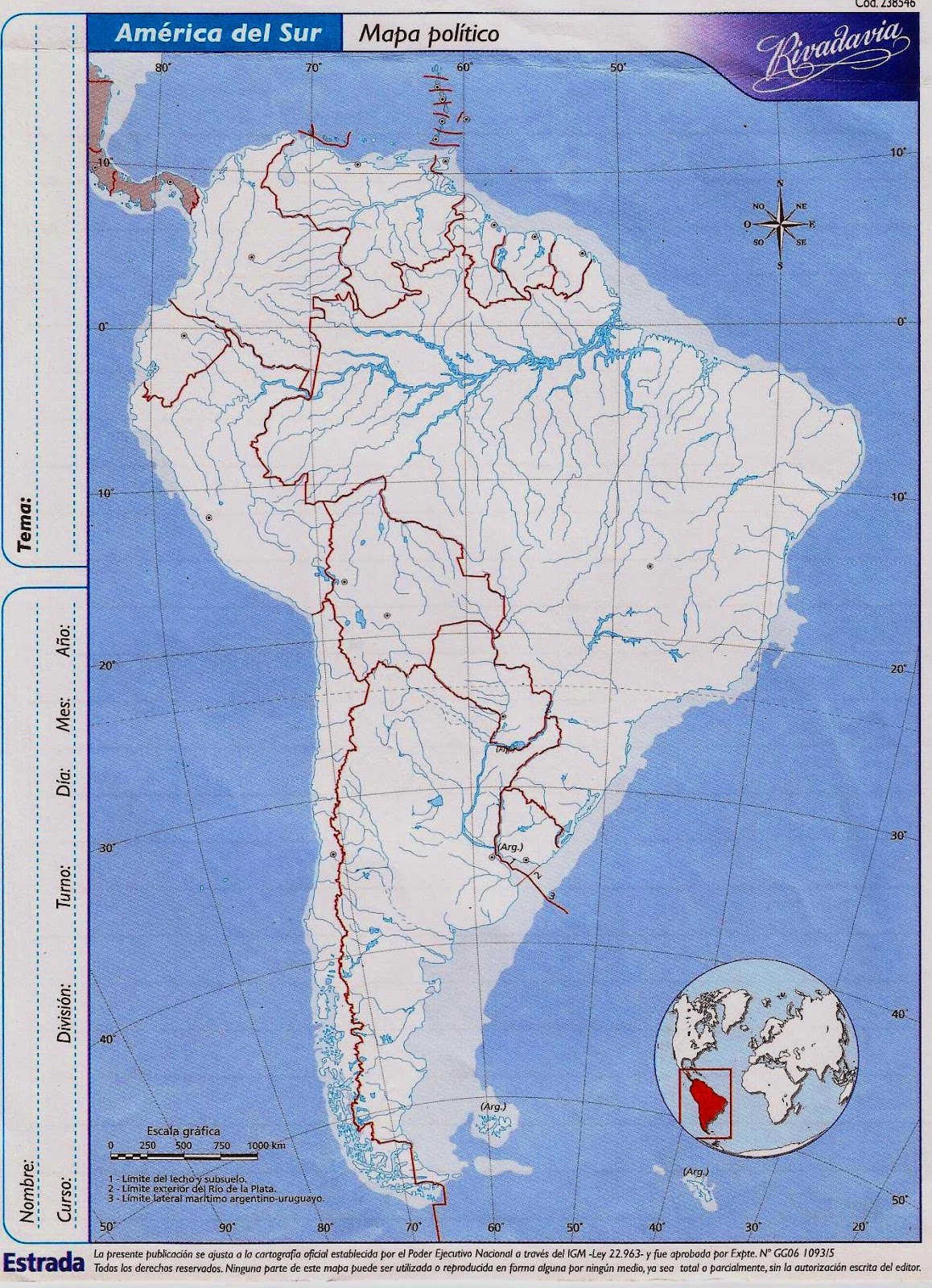 Geografía de Argentina: materiales para trabajar en clases
