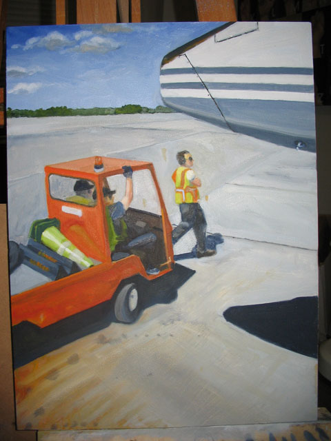 Carving Paper: Ottawa Airport Grounds Crew