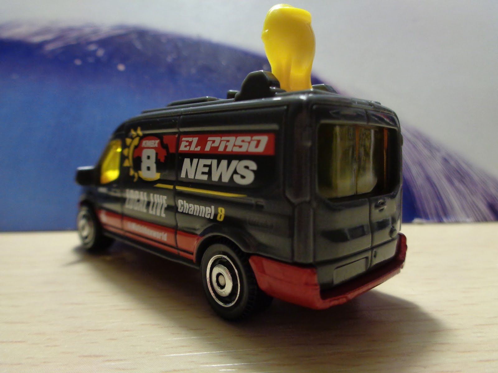J And J Toys: Matchbox Monday - 14 Ford Transit News Van