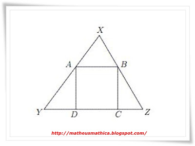 MatheusMáthica: Um quadrado e um triângulo
