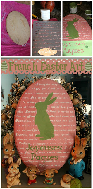 ART IS BEAUTY: French Easter Art using "Americana Decor CHALKY finish ...