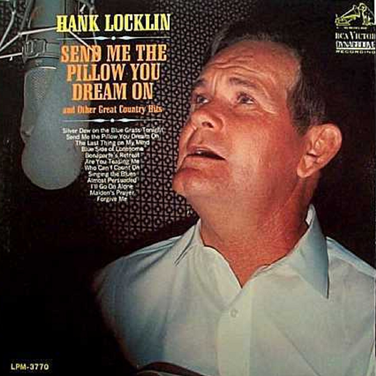 el Rancho: Send Me The Pillow You Dream On - Hank Locklin (1967)