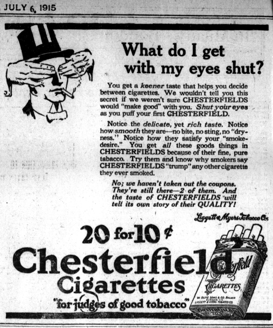 First Versions: Chesterfield