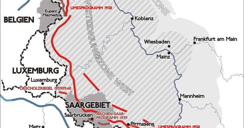 NAZI JERMAN: Foto Westwall (Siegfriedstellung/Siegfried Line)