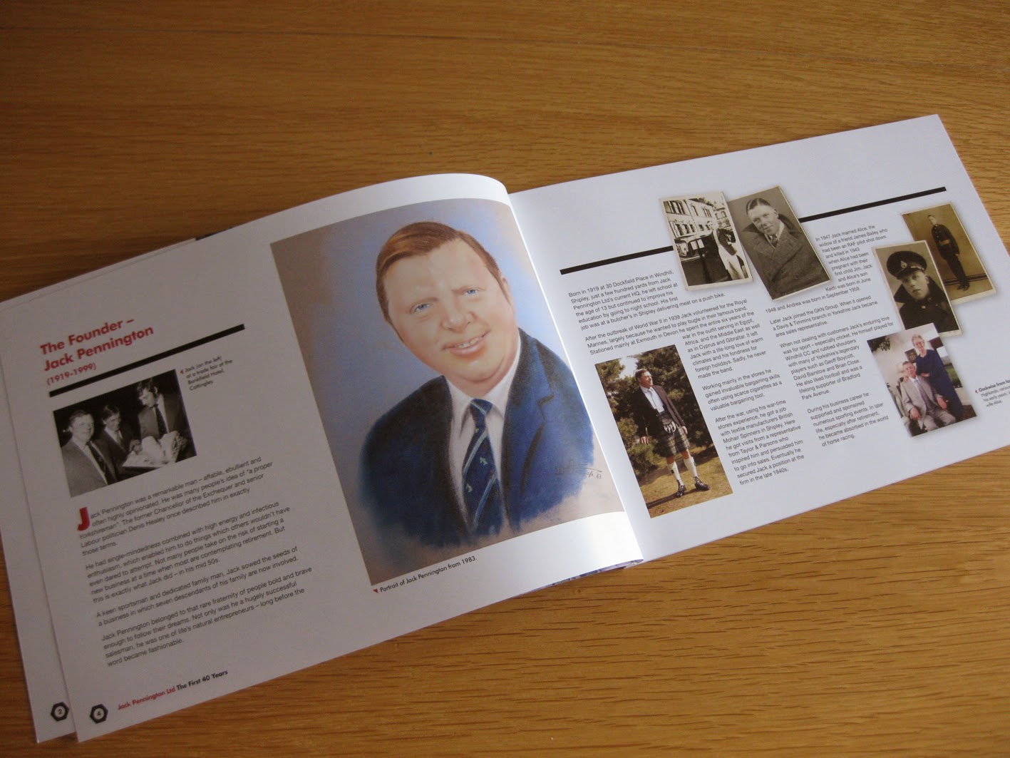 What's new?: Jack Pennington 40th Anniversary brochure