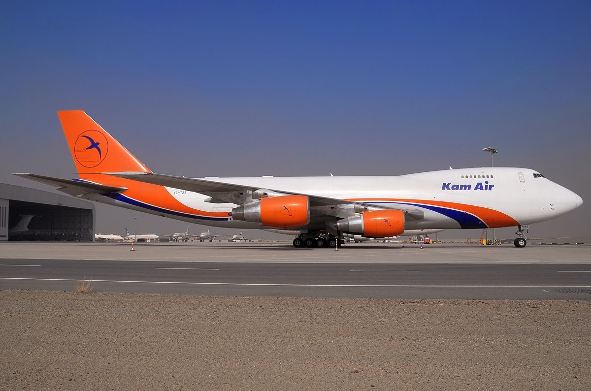 Flyingphotos Magazine News: KAM AIR - B747-400F- 4L-TZS