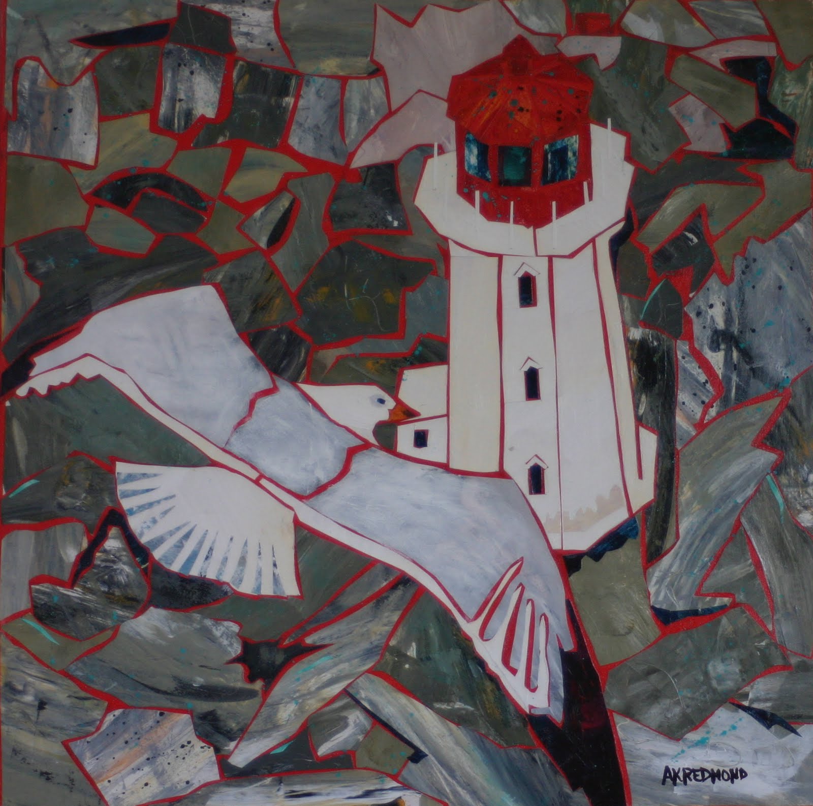 Andrea Redmond Studio Gallery: Flocking to Peggy's Cove, Jo Beale ...
