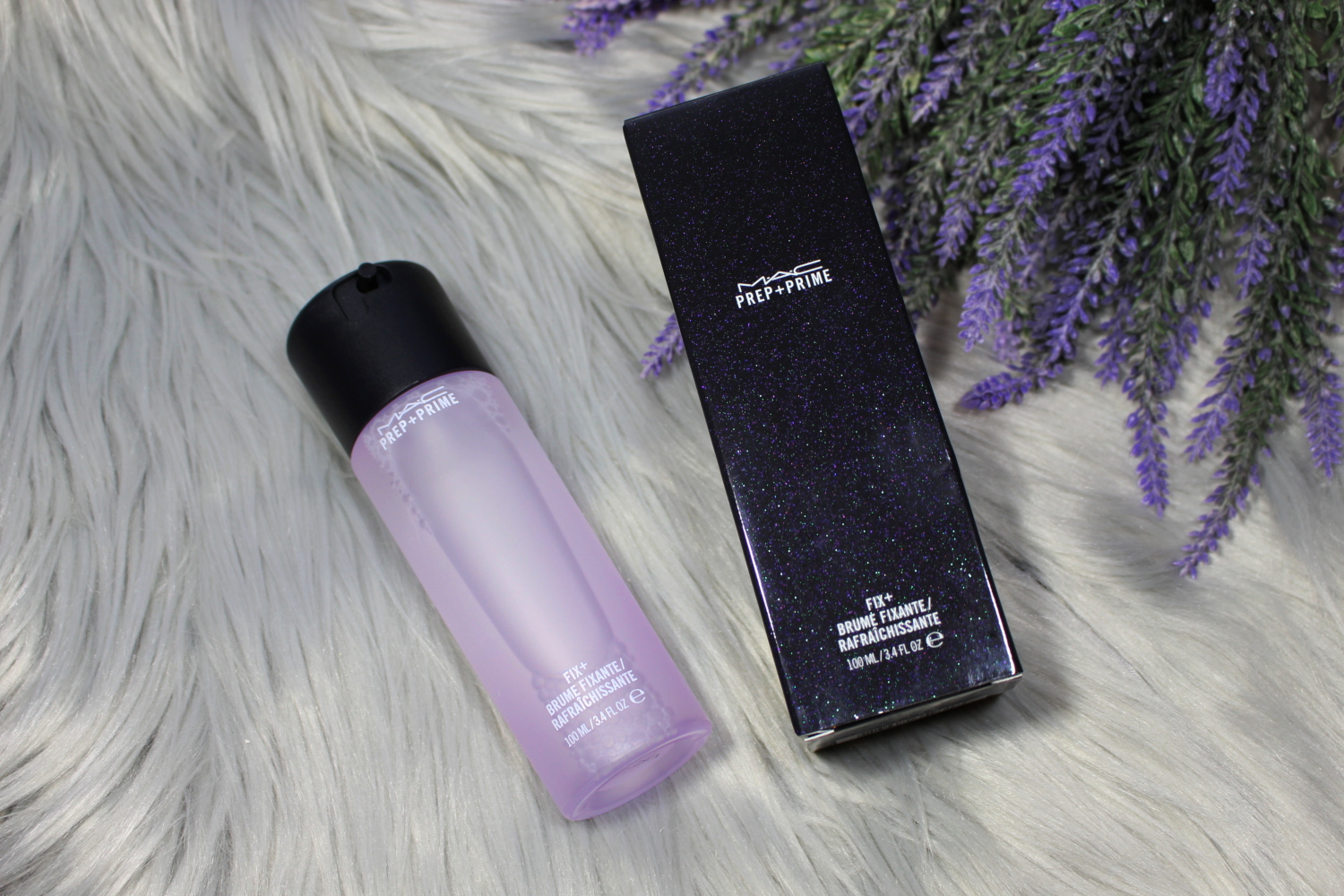 Prep + Prime Fix + Lavender Mist by Mac Cosmetics | Review & First ...