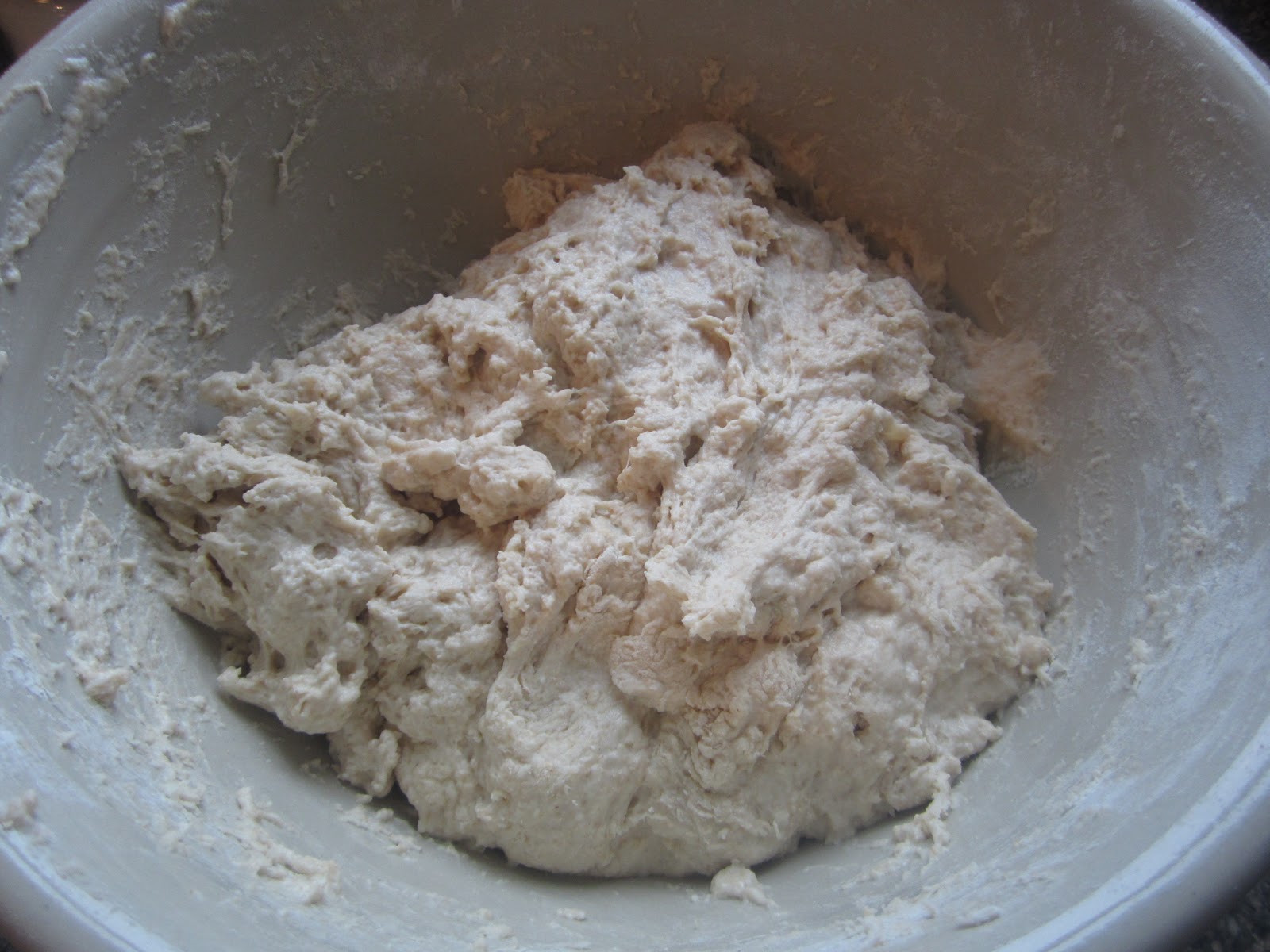 French Boule Rolls with Garlic Dipping Oil